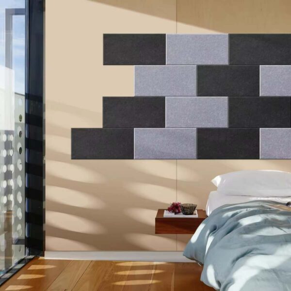 Bilnora Akustikpanel af ekstra tæt filt 100x50x2,5cm - Perfect Acoustic